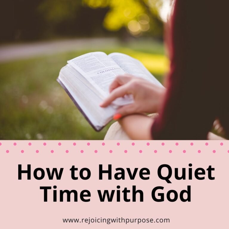 How To Spend Time With God Alone